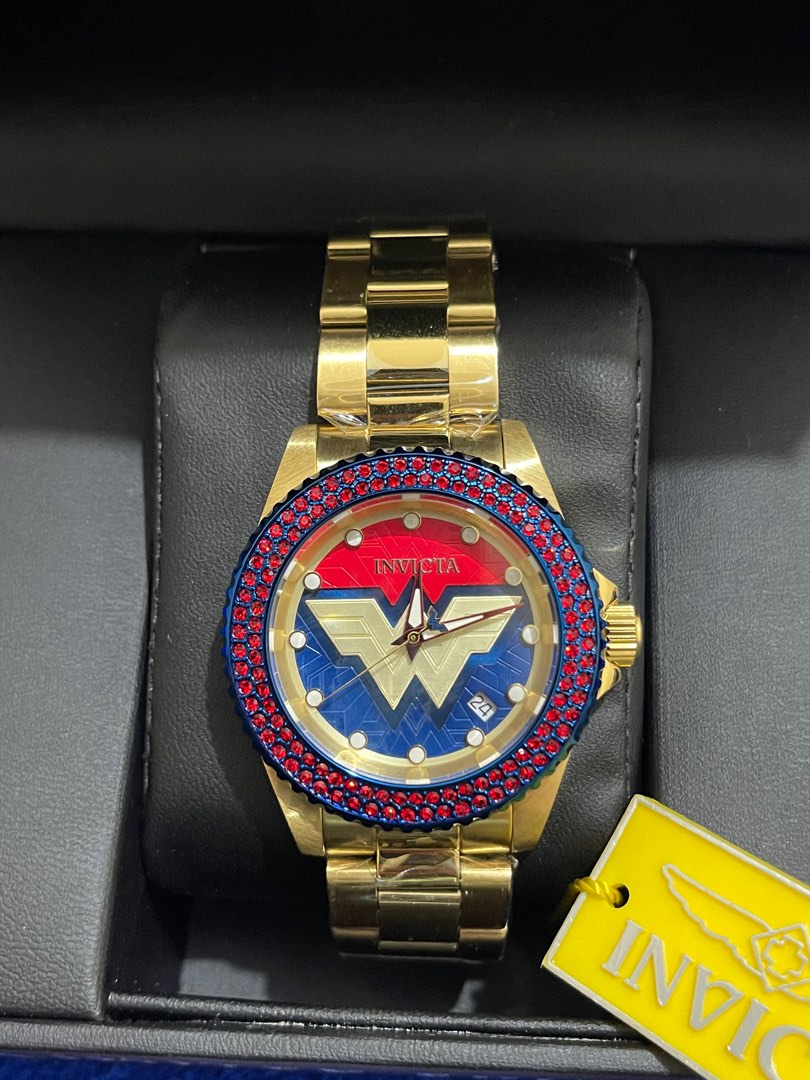 Invicta Limted Edition wonder woman watch, Women's Fashion, Watches ...