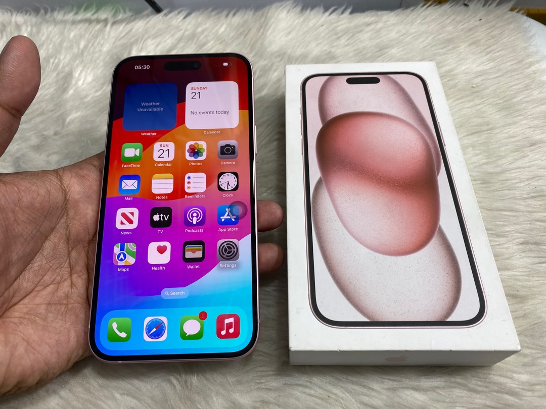 iPhone 15 Plus 256 GB Pink Ntc Complete, Mobile Phones & Gadgets ...