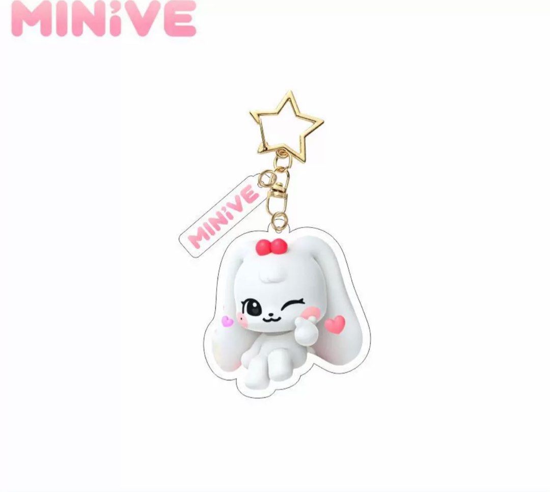 IVE minive key ring keychain wonyoung yujin rei liz gaeul leeseo ...