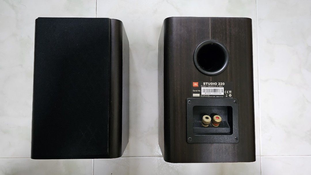 JBL Studio 220 Bookshelf Speakers, Audio, Soundbars, Speakers ...