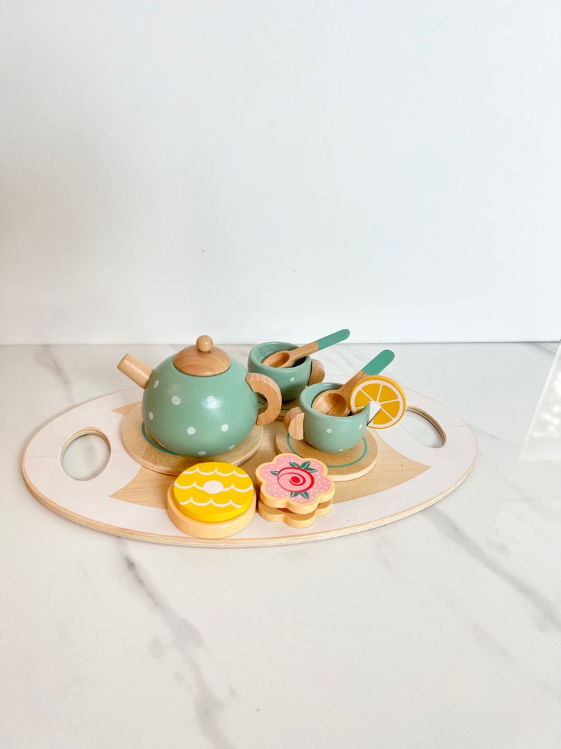 Kabi Wooden Afternoon Tea Set, Hobbies & Toys, Toys & Games on Carousell Kabi Wooden Afternoon Tea Set, Hobbies & Toys, Toys & Games on Carousell