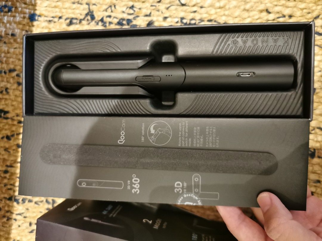 EY - Kanda Q00cam 360 3D camera, Photography, Cameras on Carousell