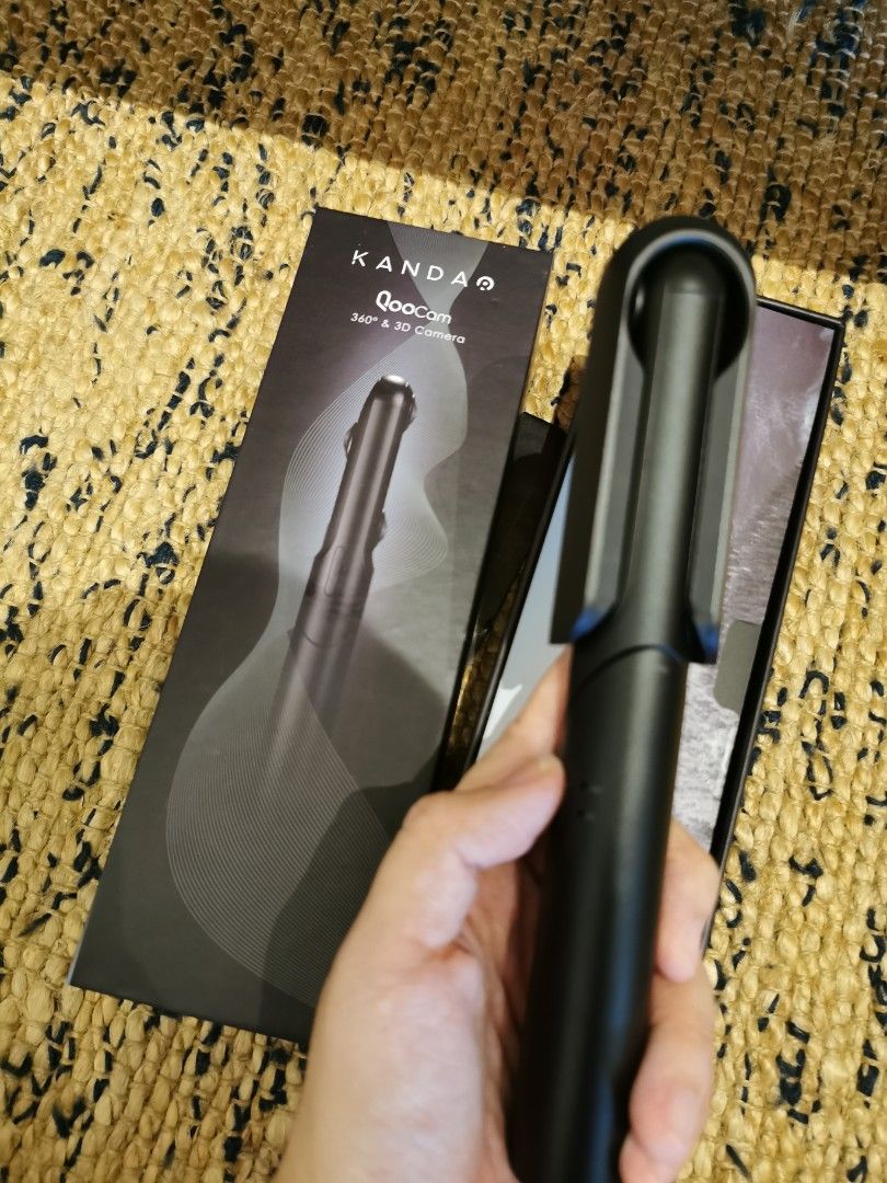 EY - Kanda Q00cam 360 3D camera, Photography, Cameras on Carousell