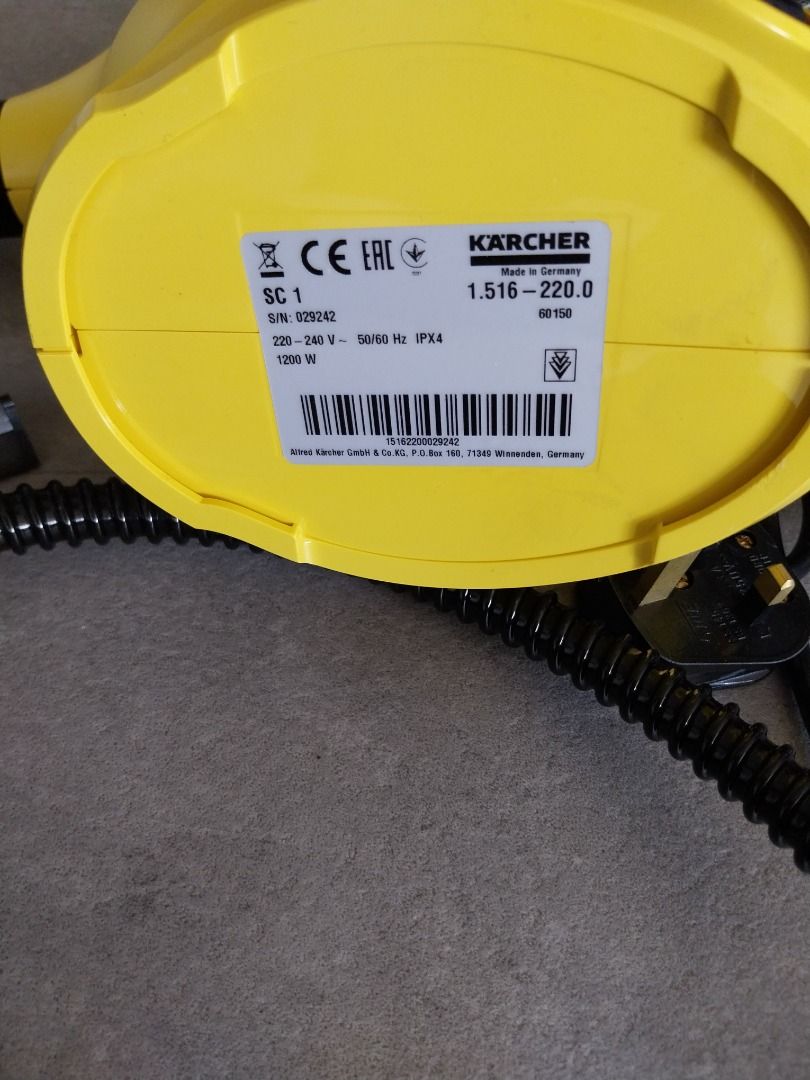 KARCHER SC1 Steam Cleaner, Furniture & Home Living, Cleaning & Homecare ...