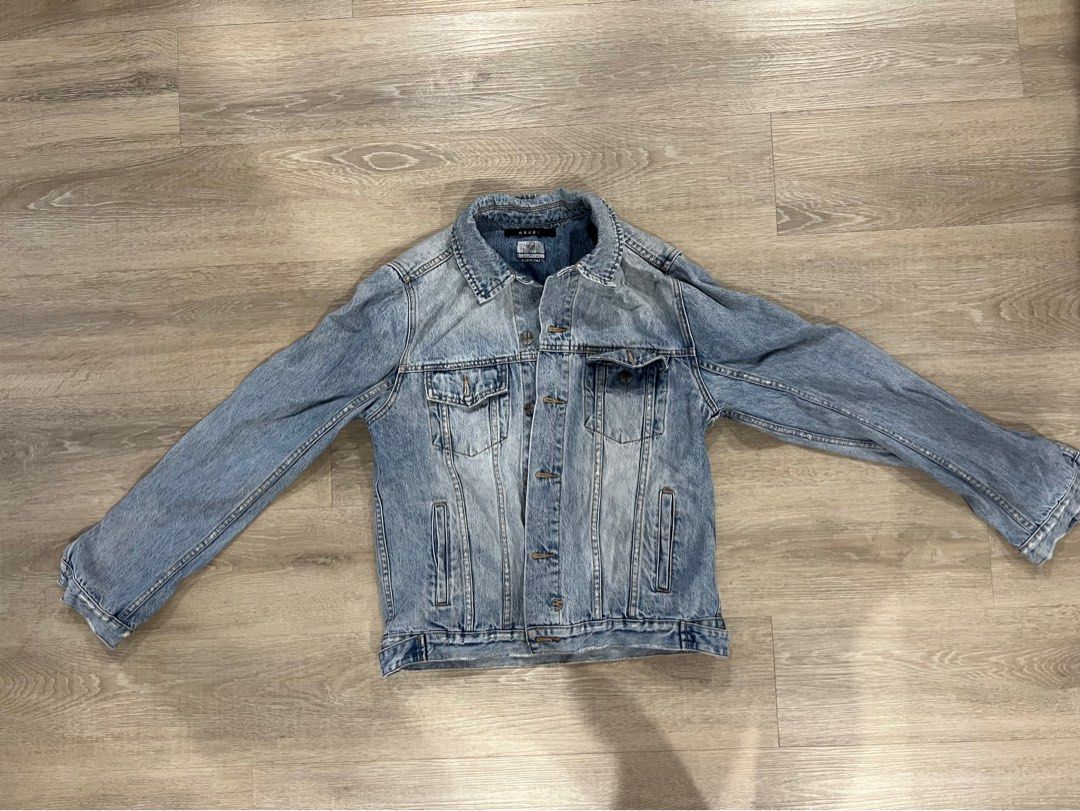 Ksubi Blue Denim Classic Karma Jacket, Men's Fashion, Coats, Jackets ...