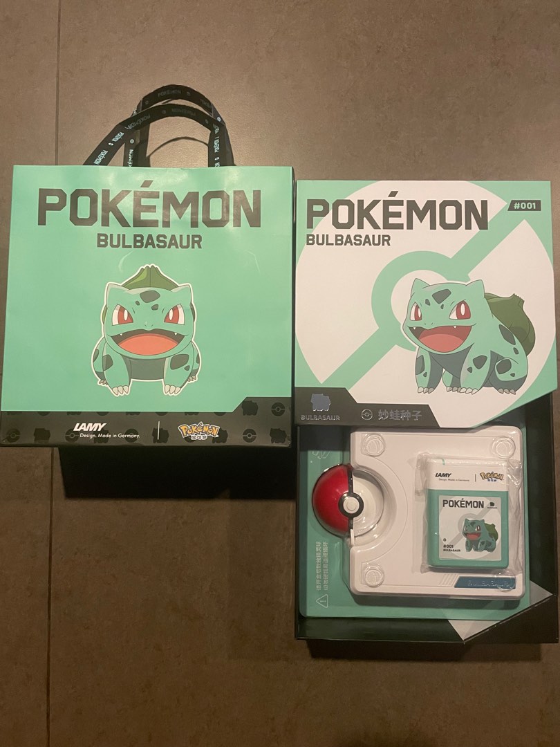 LAMY limited edition pokemon fountain pen, Hobbies & Toys, Toys & Games on Carousell
