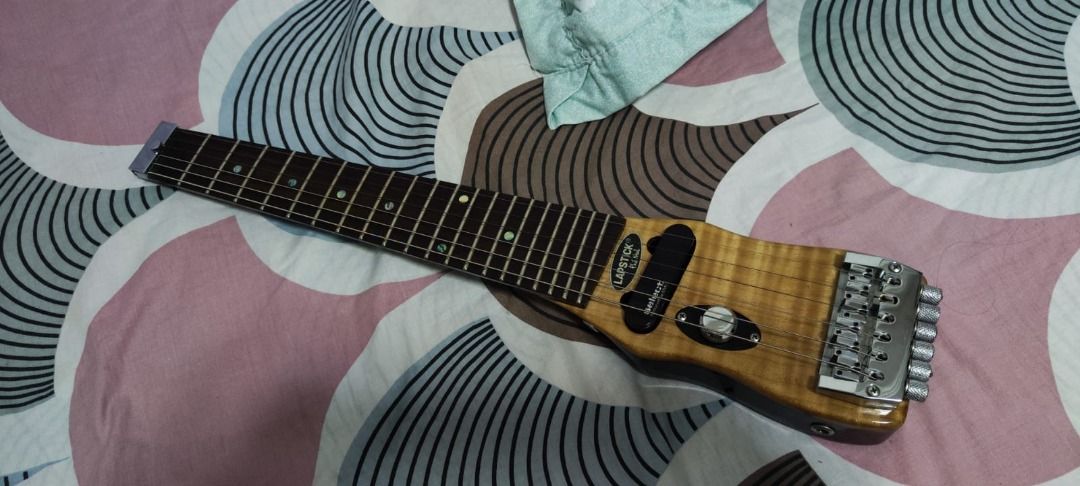 Lapstick travel guitar, Hobbies & Toys, Music & Media, Musical ...