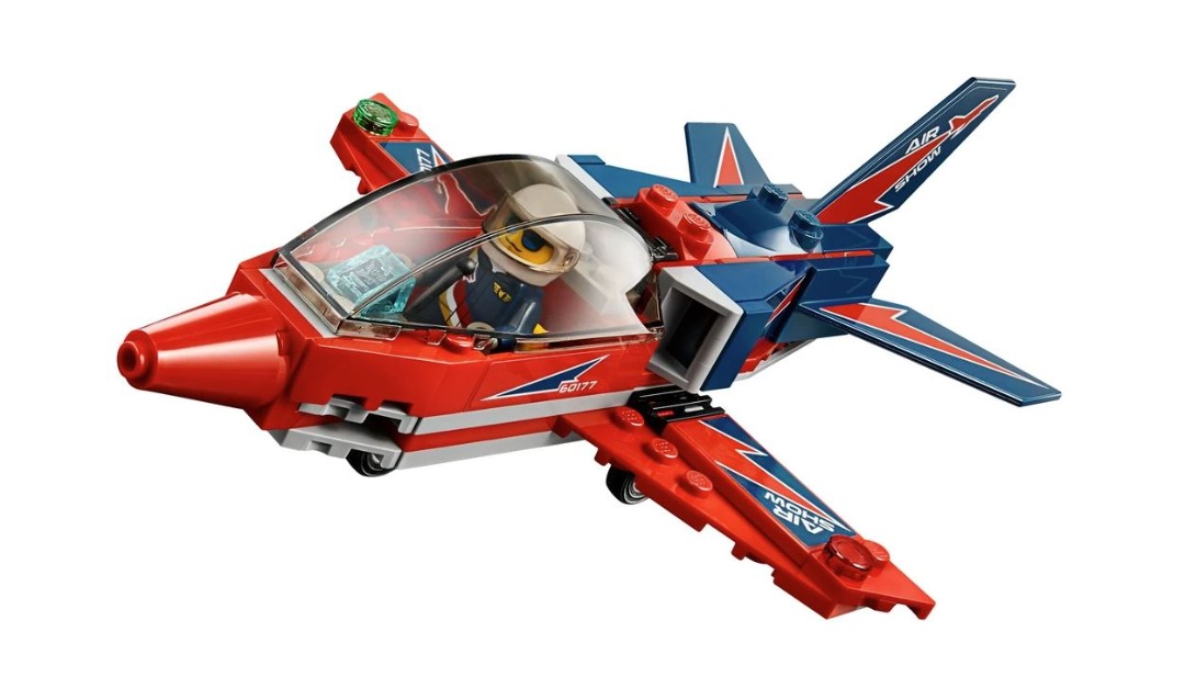 LEGO City Airshow Jet 60177, Hobbies & Toys, Toys & Games on Carousell