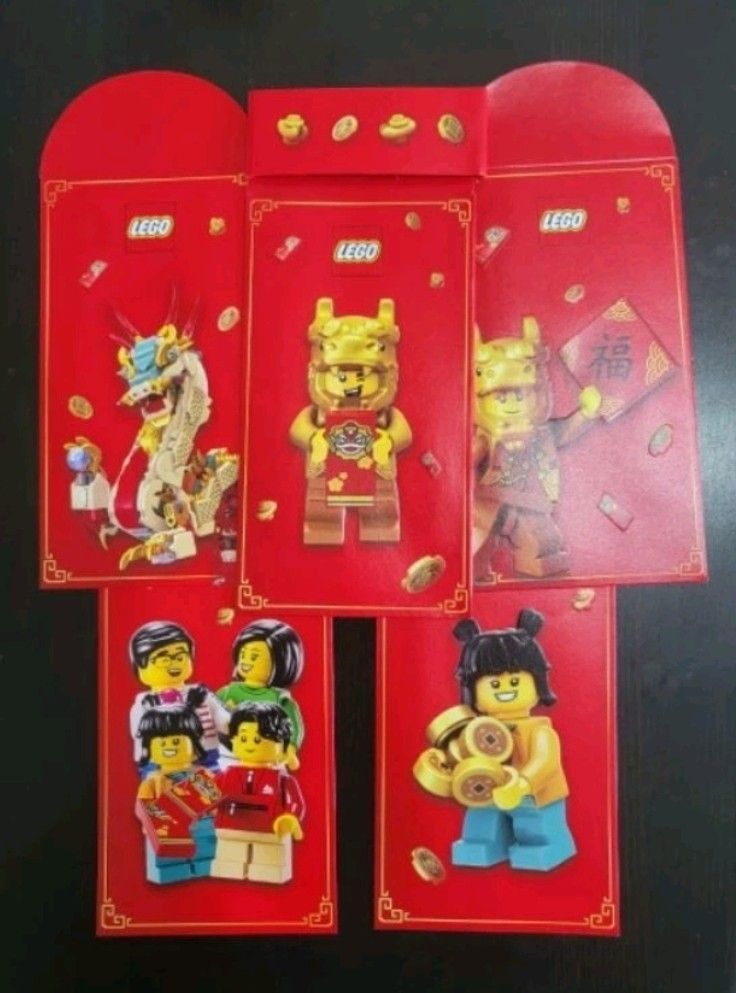 Lego red packet, Hobbies & Toys, Memorabilia & Collectibles, Stamps ...