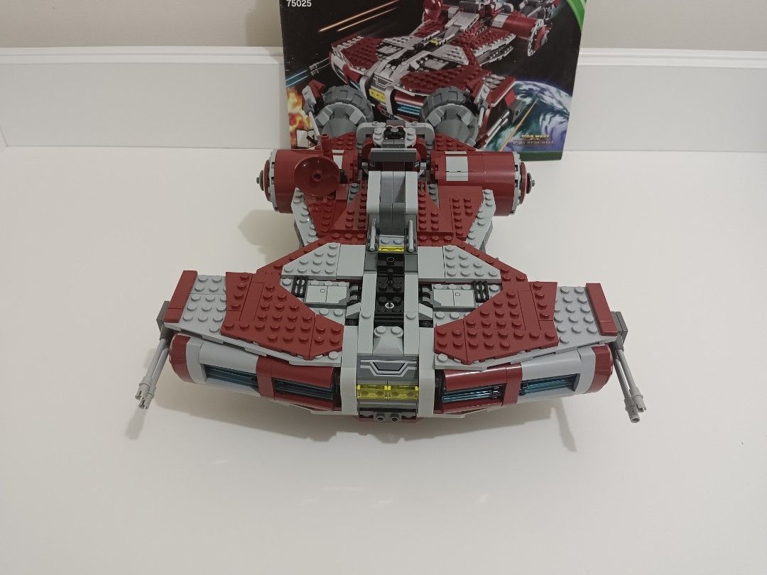 Lego Star Wars 75025 - Jedi Defender-class Cruiser, Hobbies & Toys ...