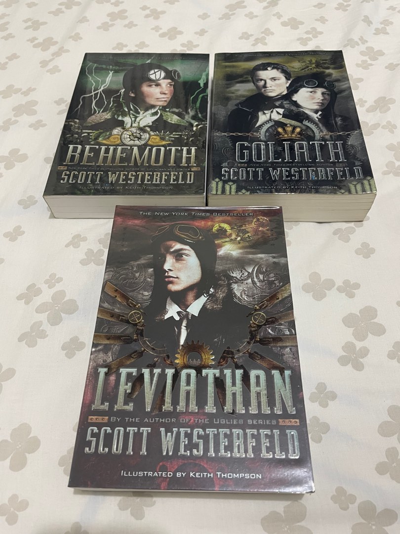 Leviathan Series by Scott Westerfeld, Hobbies & Toys, Books & Magazines ...