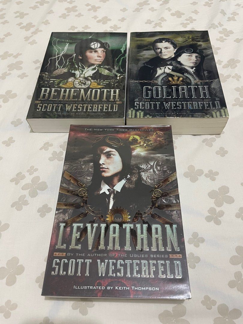 Leviathan Series by Scott Westerfeld, Hobbies & Toys, Books & Magazines ...