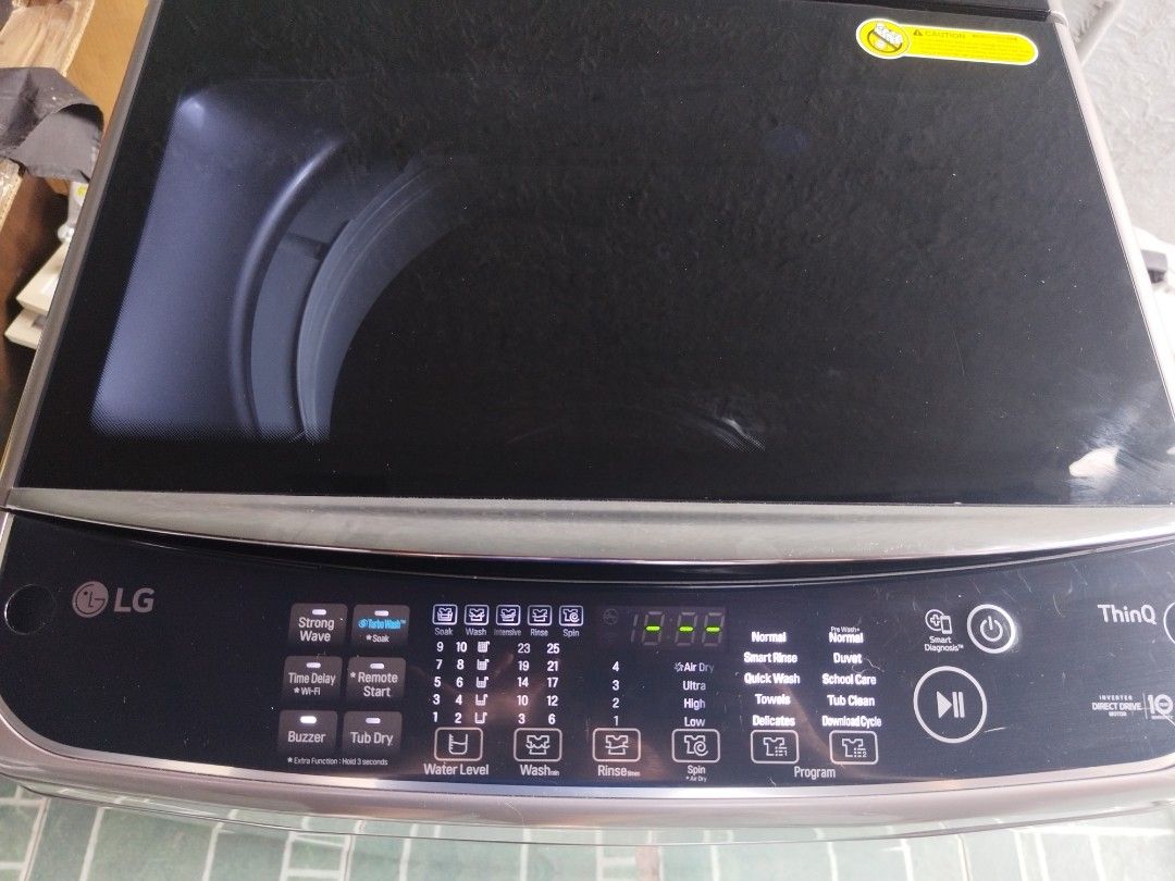 LG Washing Machine Top Load, TV & Home Appliances, Washing Machines and ...