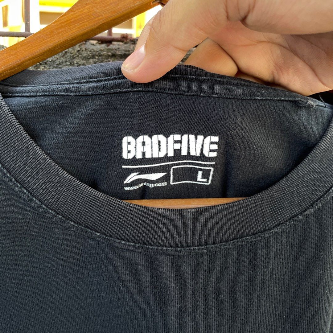 Li-ning Bad Five, Men's Fashion, Tops & Sets, Tshirts & Polo Shirts on ...