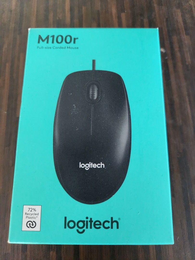 Logitech M100r Mouse, Computers & Tech, Parts & Accessories, Mouse ...
