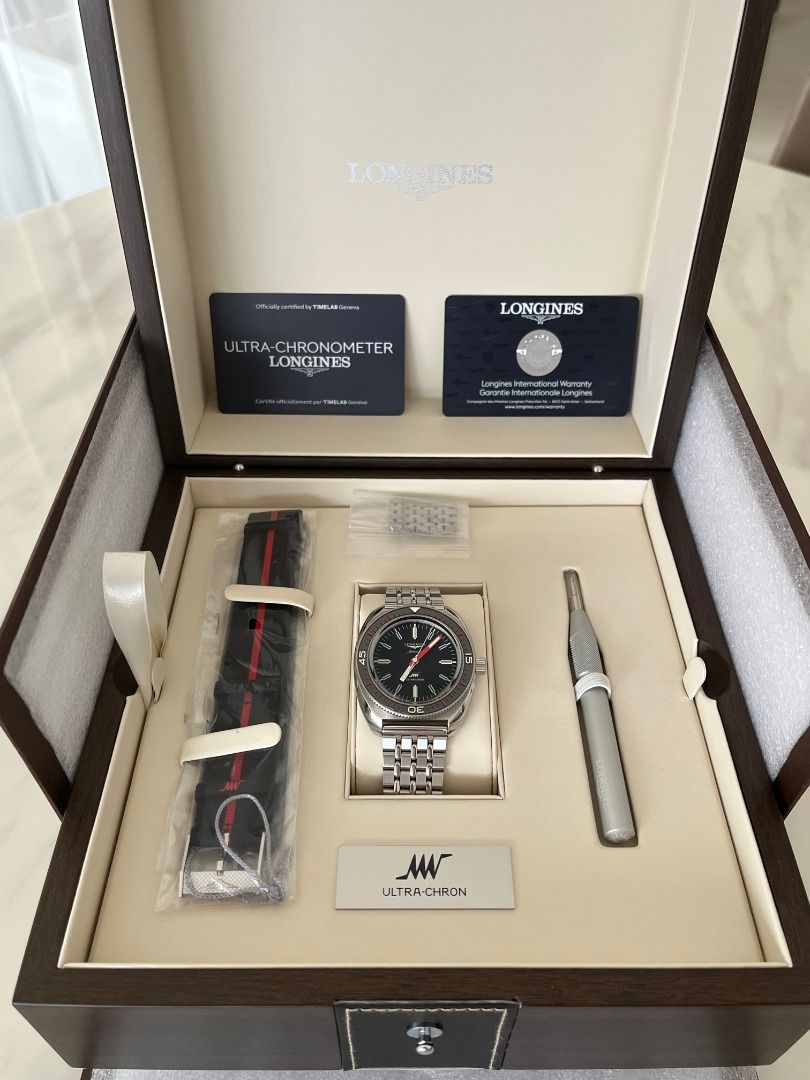 Longines Ultra-chron Box Edition, Luxury, Watches on Carousell