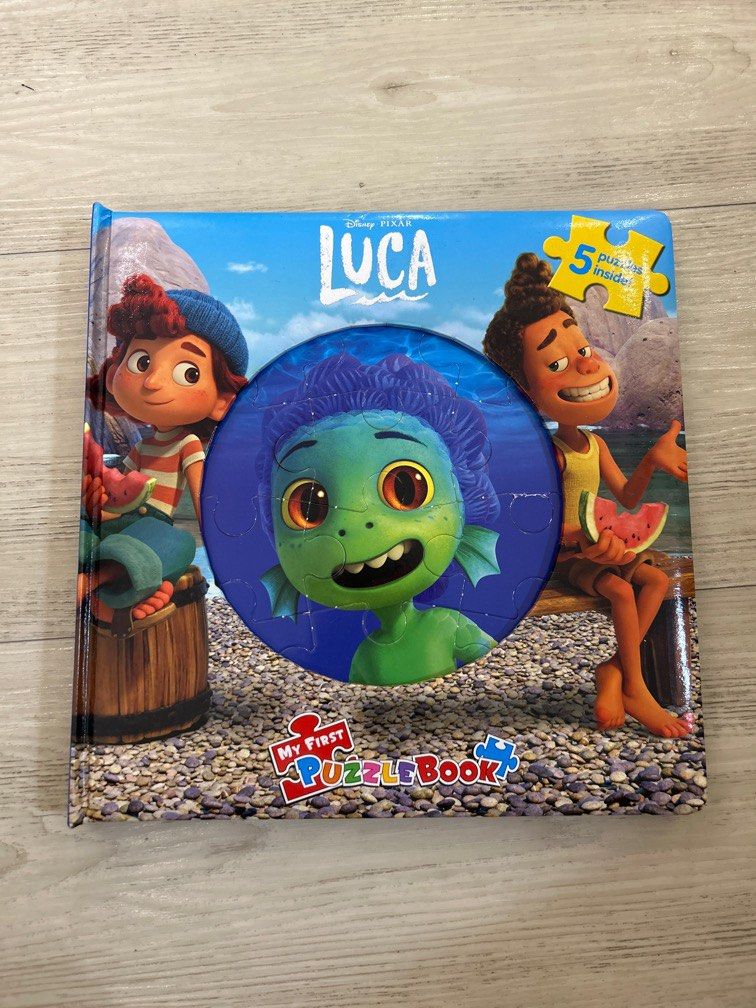 Luca puzzle story book, Hobbies & Toys, Books & Magazines, Children's ...