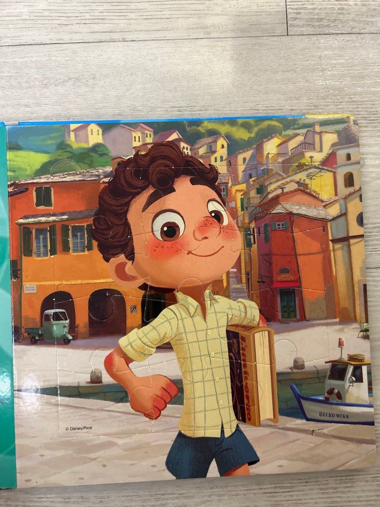 Luca puzzle story book, Hobbies & Toys, Books & Magazines, Children's ...