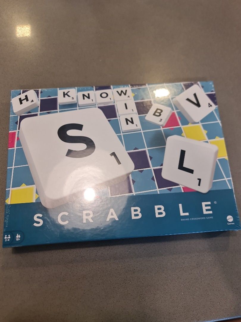 Mattel Original Scrabble, Hobbies & Toys, Toys & Games on Carousell