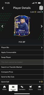 kylian mbappe card (defence 40) (attack 100), Video Gaming, Gaming ...