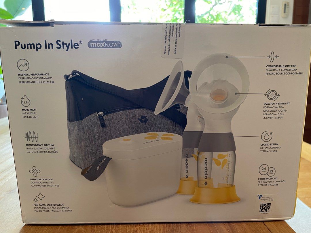 Medela Pump In Style Max Flow Breastpump, Babies & Kids, Nursing ...