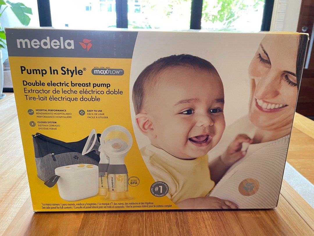 Medela Pump In Style Max Flow Breastpump, Babies & Kids, Nursing ...