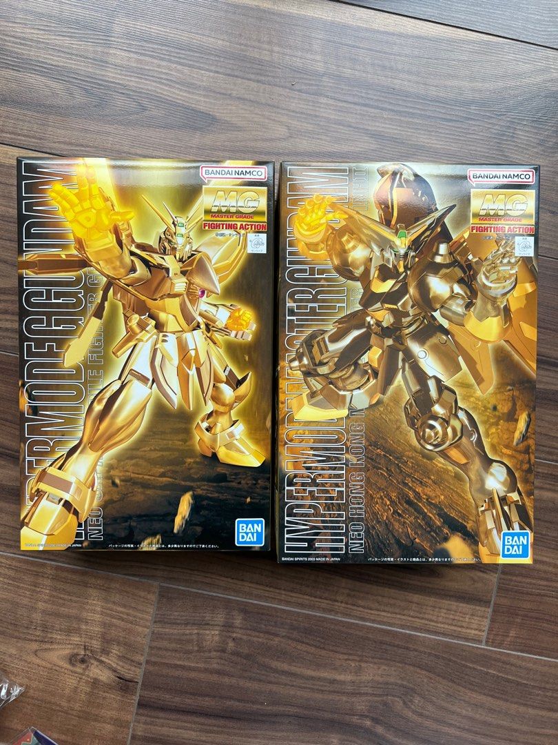 MG 1/100 God Gundam and Master Gundam Hyper Mode, Hobbies & Toys, Toys ...