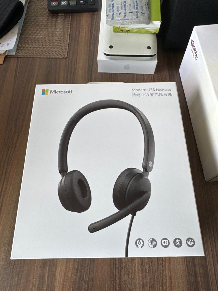 Microsoft Modern USB Headset, Audio, Headphones & Headsets on Carousell