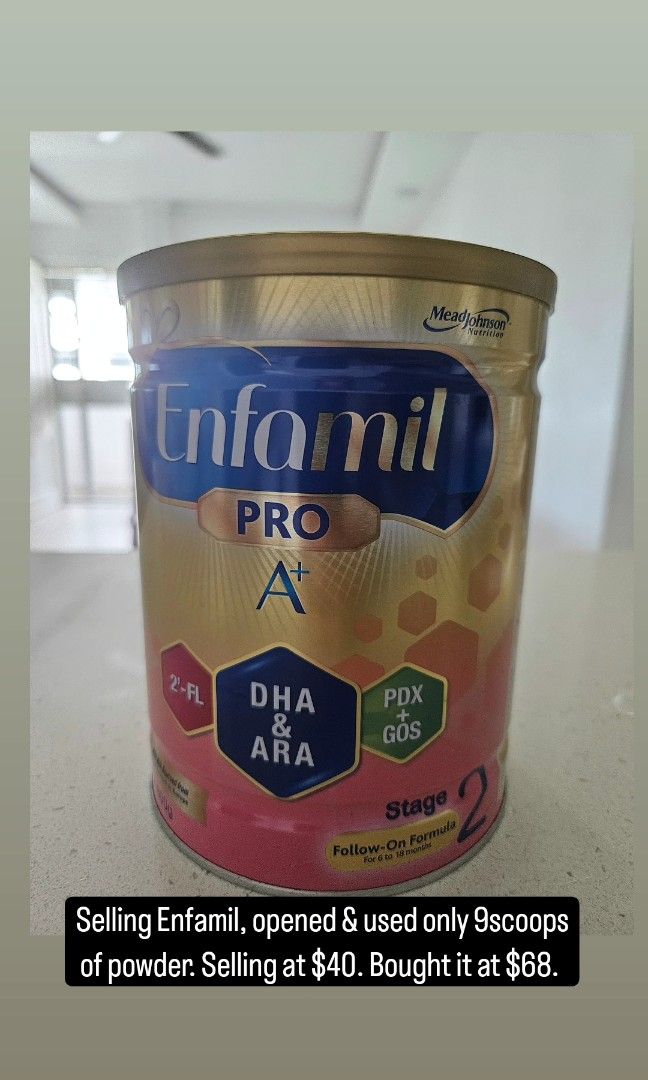 Milk powder : enfamil stage 2, Babies & Kids, Nursing & Feeding ...