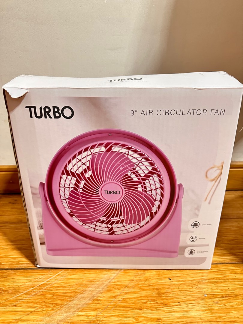 Mini Turbo Fan, Furniture & Home Living, Lighting & Fans, Fans on Carousell