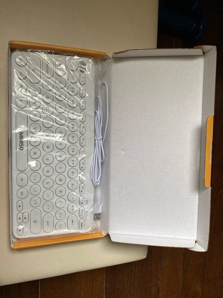 Miniso keyboard, Computers & Tech, Parts & Accessories, Computer Keyboard on Carousell