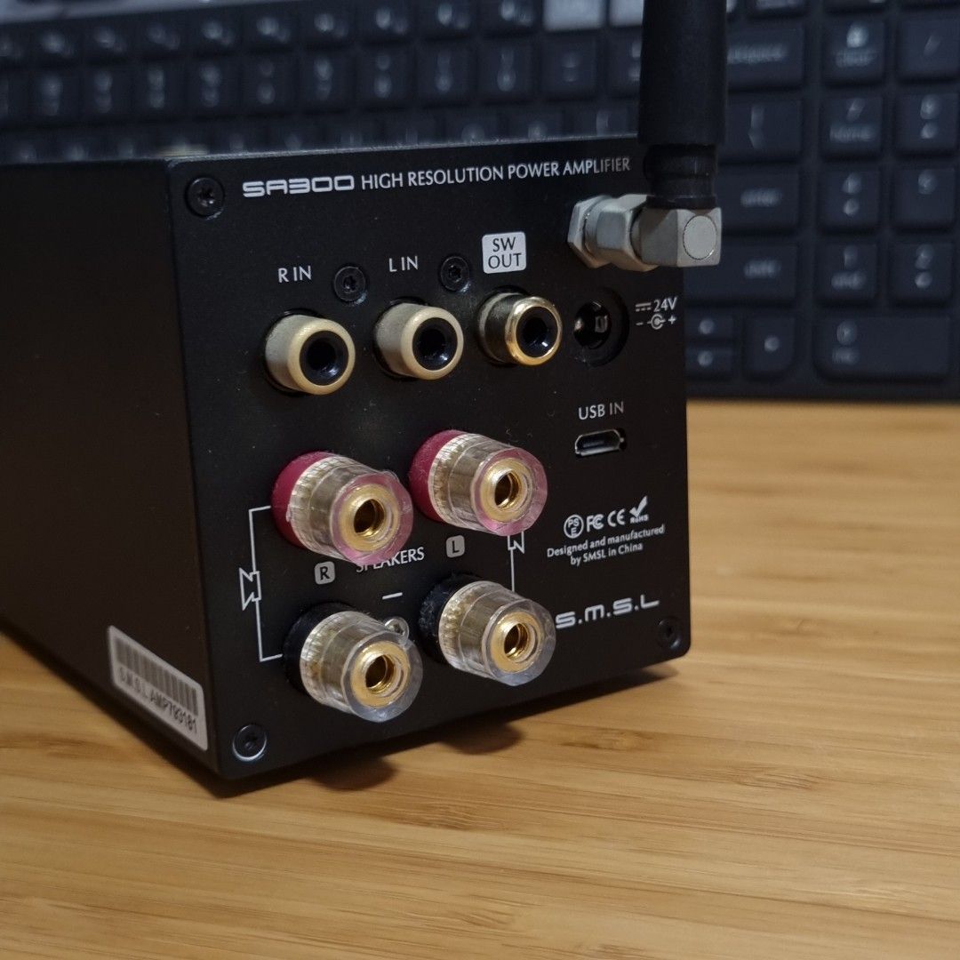 Mission LX-2 + Wharfedale WH-S8E + SMSL SA300 DAC AMP with Bluetooth ...