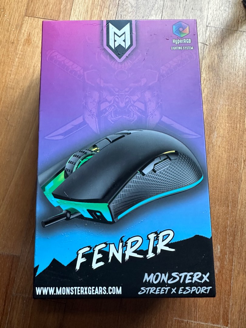 Monsterx Fenrir mouse, Computers & Tech, Parts & Accessories, Mouse ...