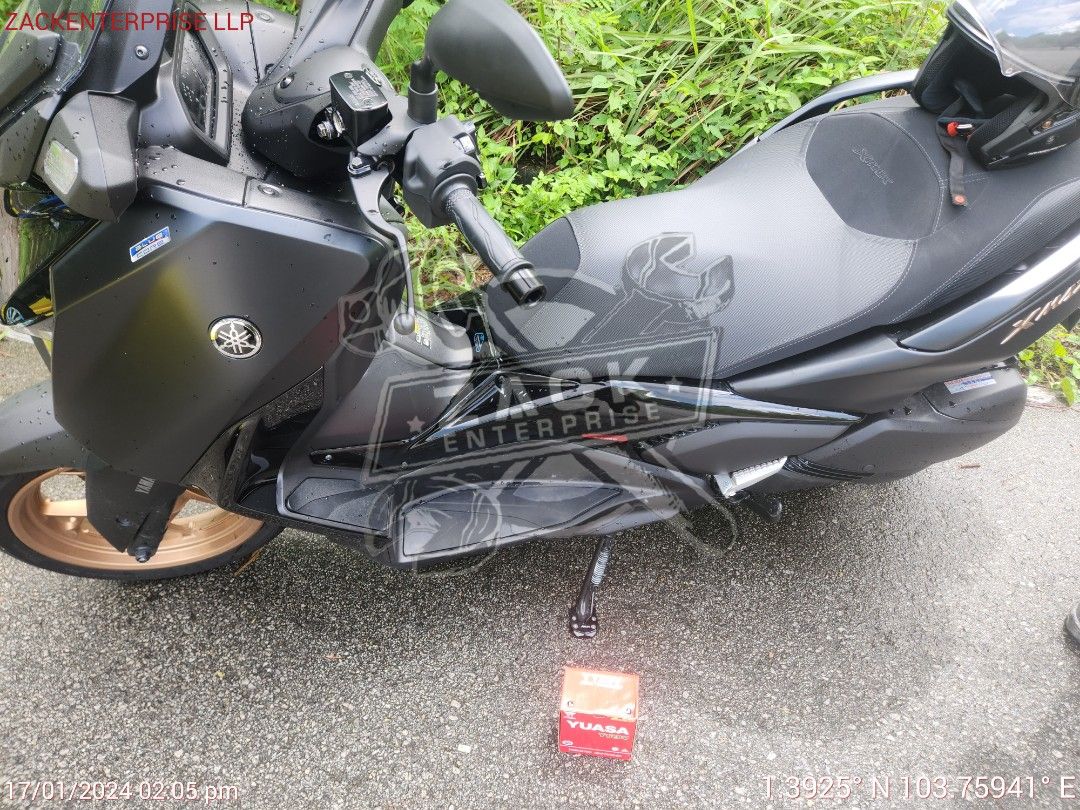 Motorcycle Battery Replacement Rescue and Recovery Yuasa Battery Jump ...