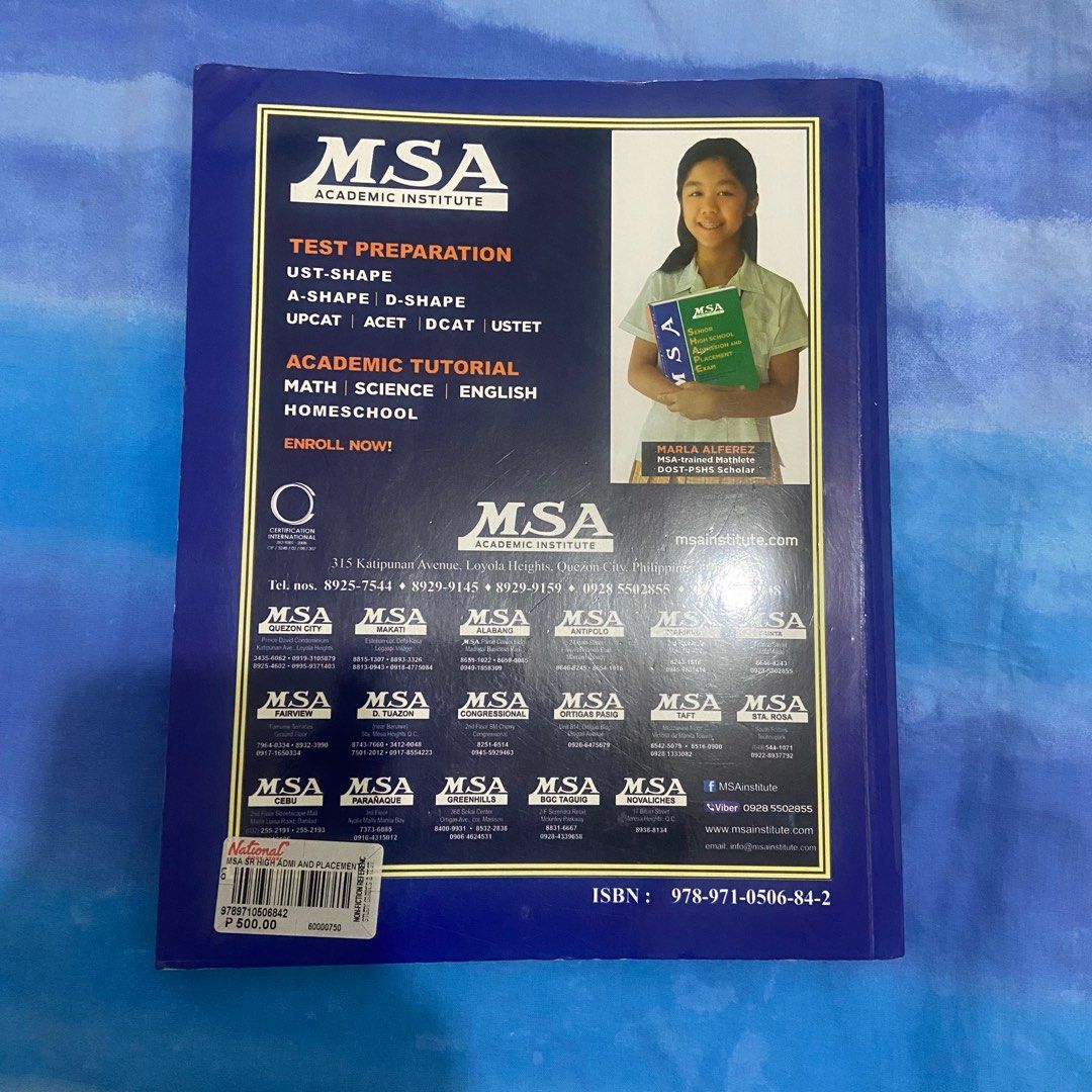 MSA Senior High (SHAPE) Reviewer, Hobbies & Toys, Books & Magazines ...