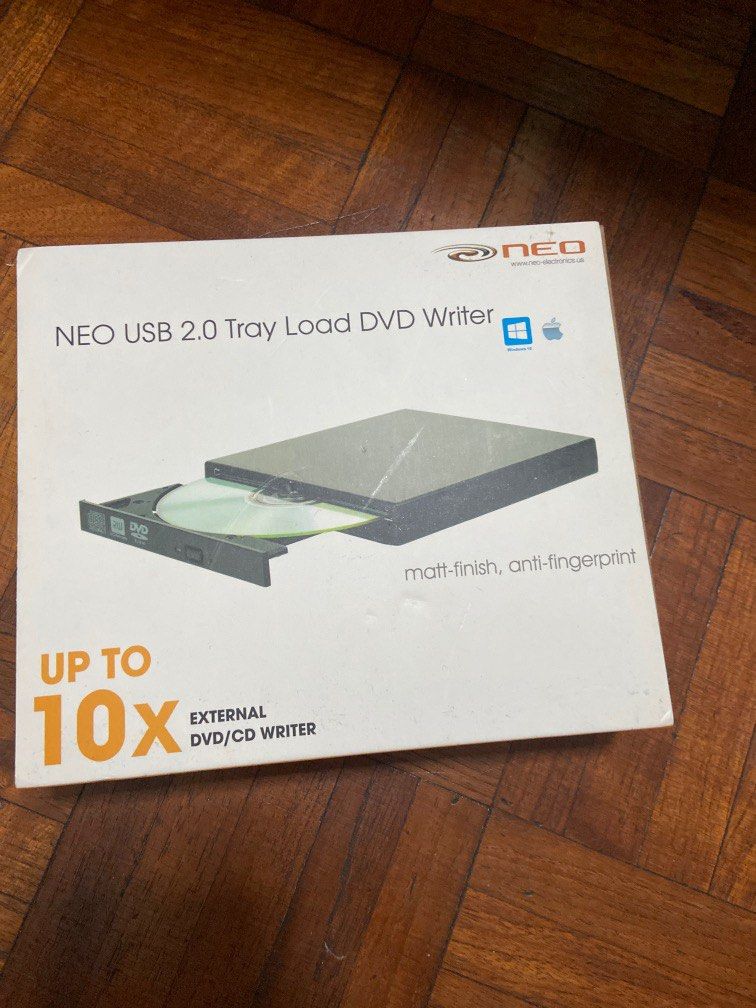 NEO USB 2.0 Tray Load DVD Writer, Computers & Tech, Printers, Scanners ...