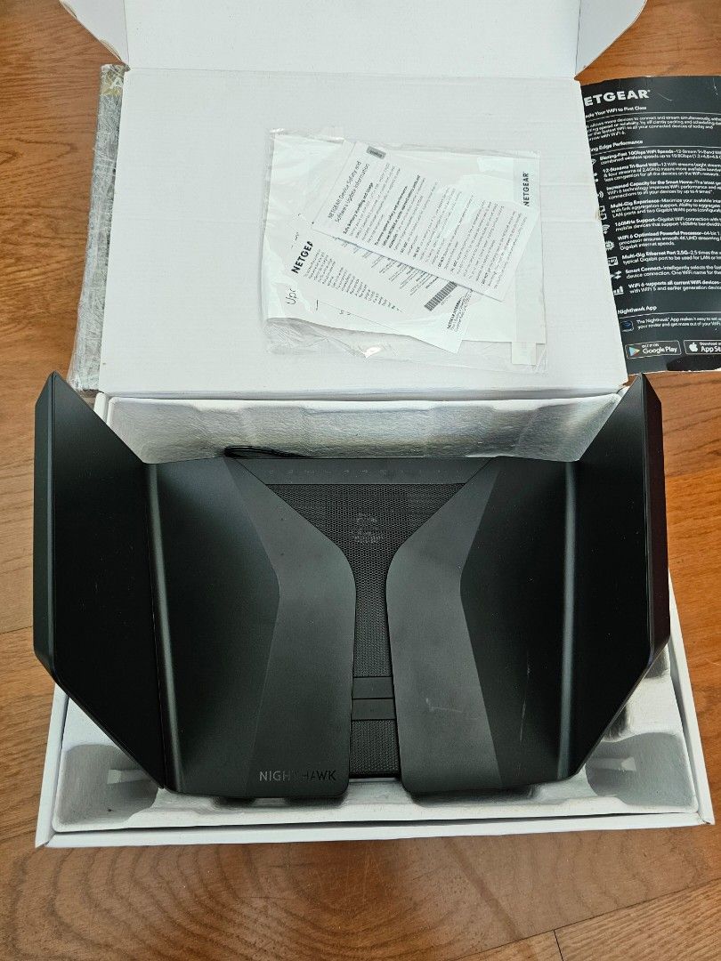 Netgear Nighthawk RAX120 ax6000 Router 12 stream, Computers & Tech ...