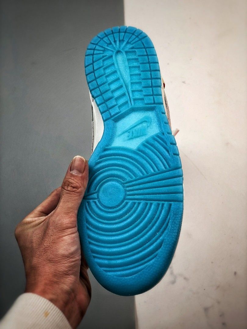 NIKE DUNK LOW LX YEAR OF THE DRAGON WHITE GREEN SHEOS, Women's Fashion ...