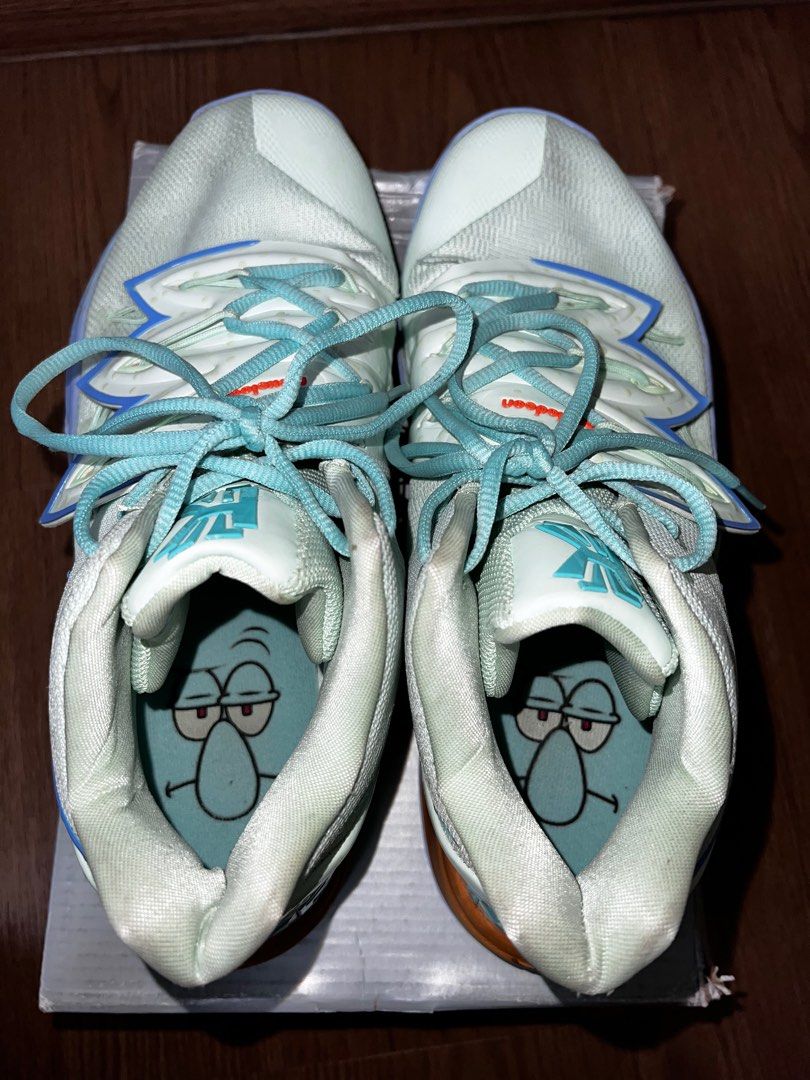 Nike Kyrie 5 “Squidward Tentacles” Basketball Shoe, Men's Fashion ...