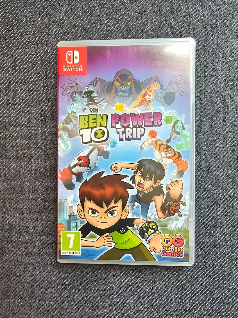 Nintendo Switch Ben 10 Power Trip, Video Gaming, Video Games, Nintendo ...