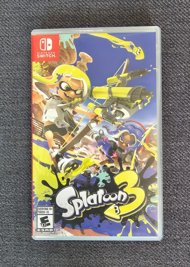 Nintendo Switch Splatoon 3, Video Gaming, Video Games, Nintendo on ...