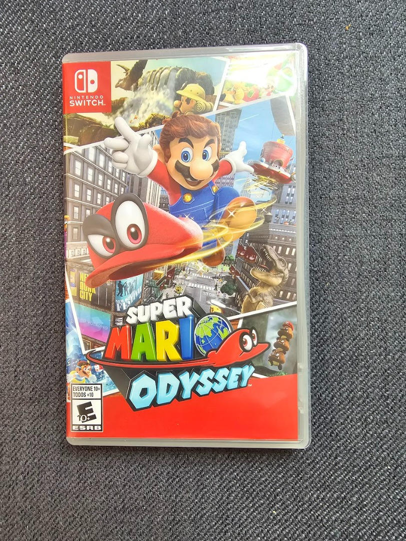 Nintendo Switch Super Mario Odyssey Game - Like New, Video Gaming ...
