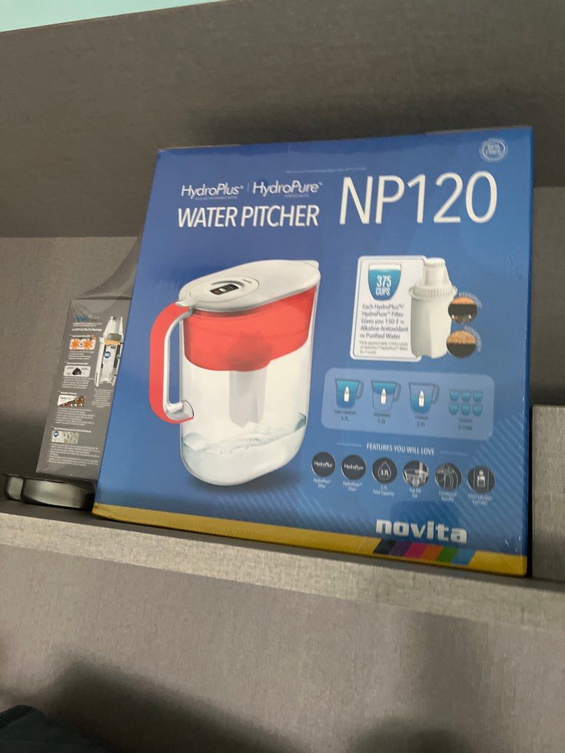 Novita Water Pitcher 3.7L NP120, TV & Home Appliances, Kitchen ...