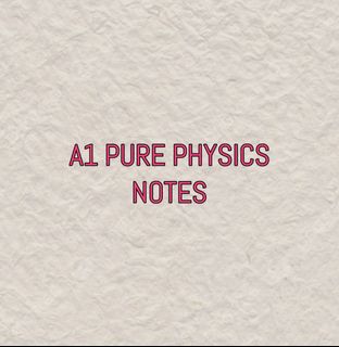 Pure Physics Notes Sec 4 O level, Hobbies & Toys, Books & Magazines ...