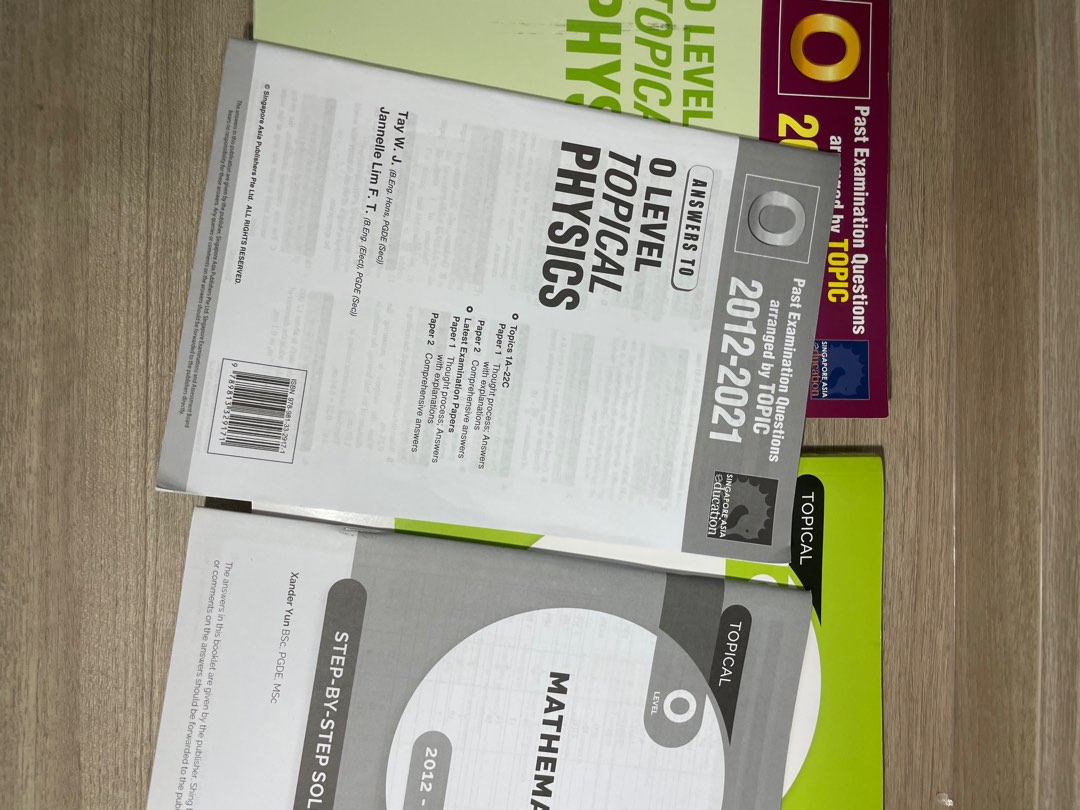 o level tys math and physics, Hobbies & Toys, Books & Magazines ...