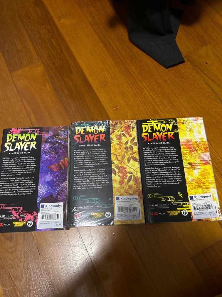 OFFICIAL DEMON SLAYER MANGA, Hobbies & Toys, Books & Magazines, Comics ...