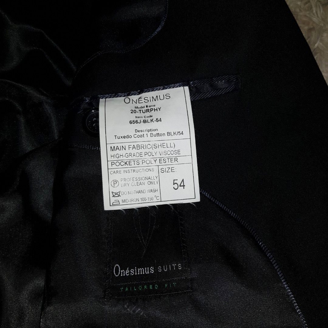 Onesimus tuxedo coat black, Men's Fashion, Coats, Jackets and Outerwear ...