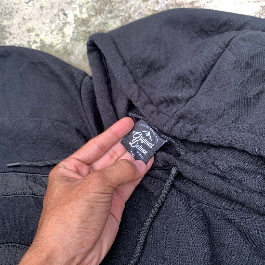 Original Deluxe Supply Cali Hoodie Black on Black, Men's Fashion, Coats ...