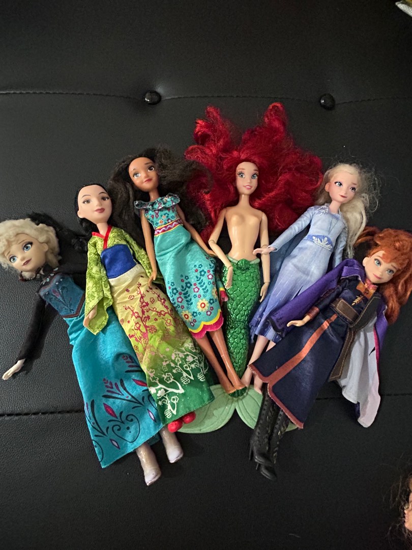 Original Disney Character Dolls, Hobbies & Toys, Toys & Games on Carousell