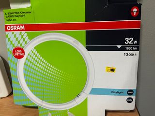 OSRAM Circular lumilux 32W cool daylight, Furniture & Home Living ...